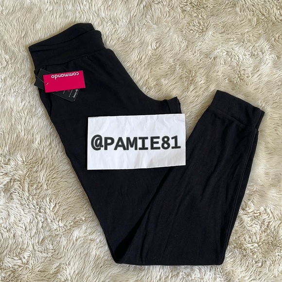 Commando | Pants & Jumpsuits | Commando Womens Black Luxury Ribbed ...